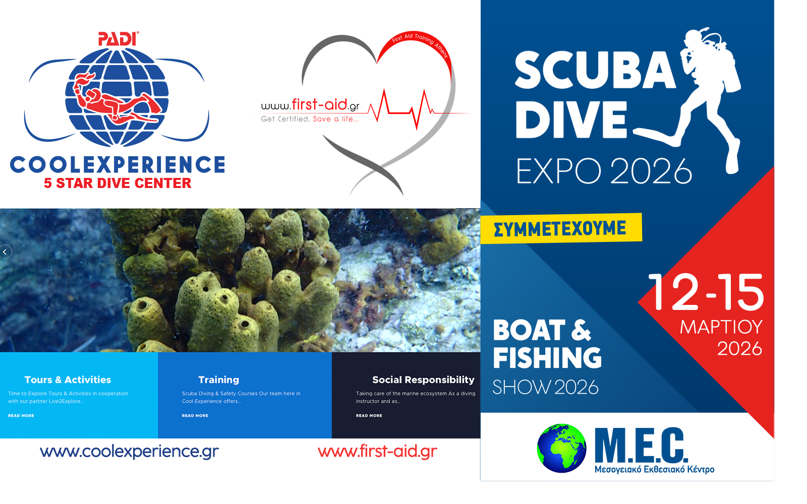 Boat & Fishing Show | Cool Experience Dive Center - First Aid Training ...